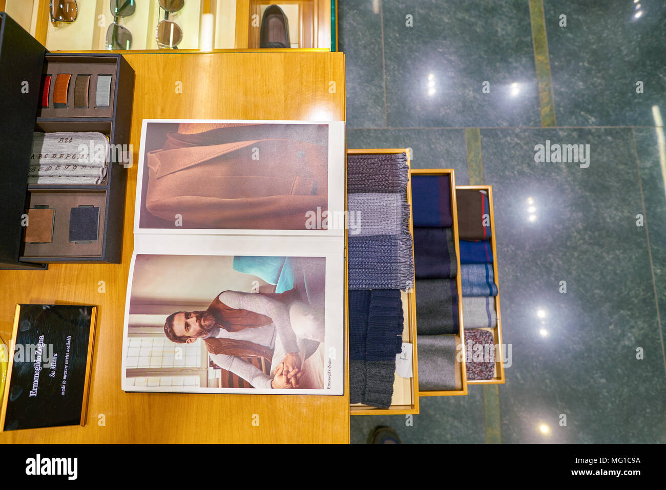 Ermenegildo zegna logo hi-res stock photography and images - Alamy