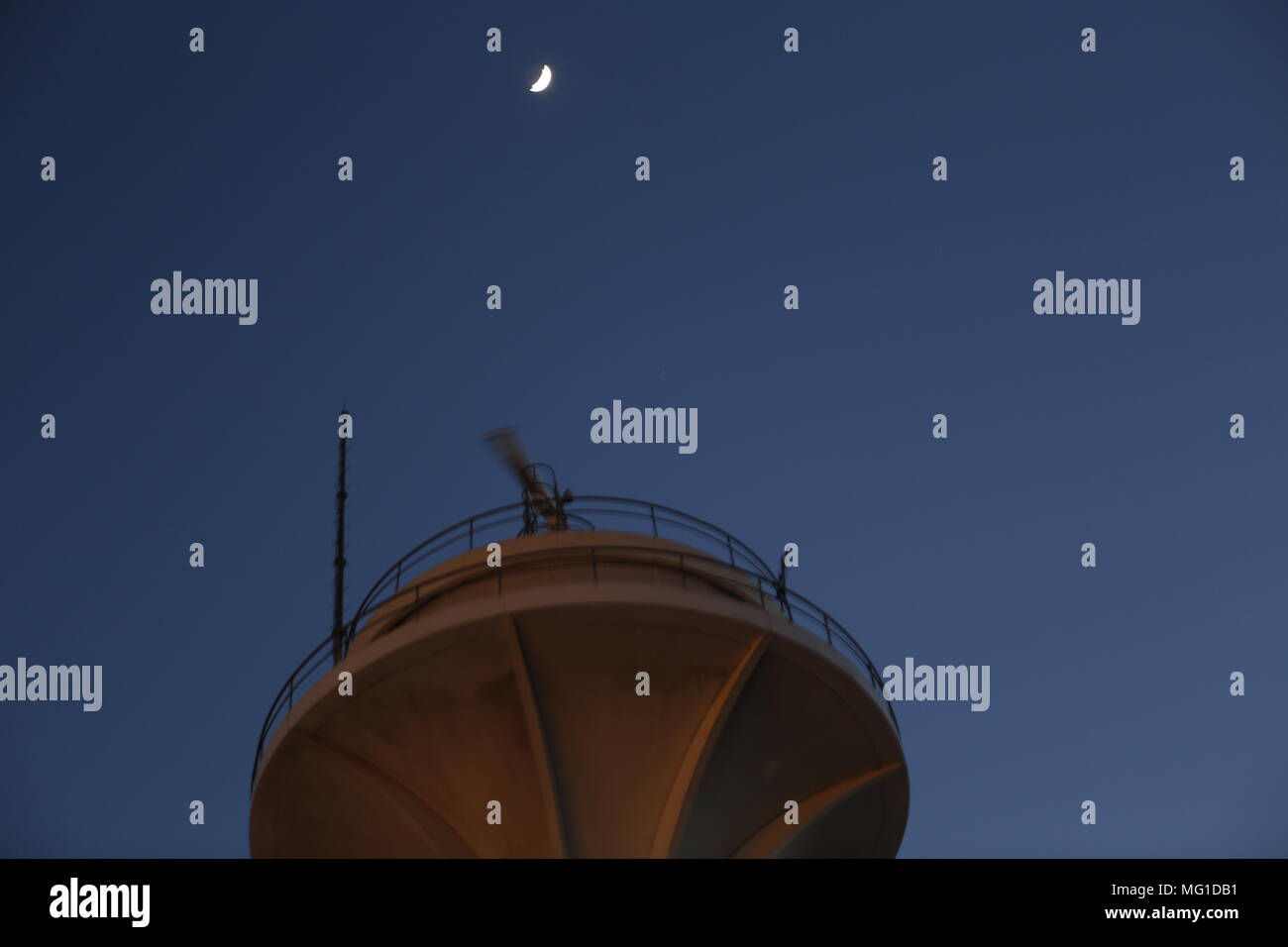 Sea traffic control radar Stock Photo - Alamy
