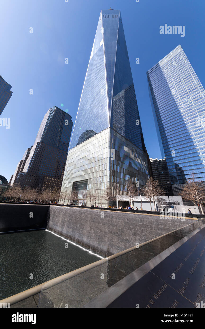 9 11 memorial pools new york hi-res stock photography and images - Alamy