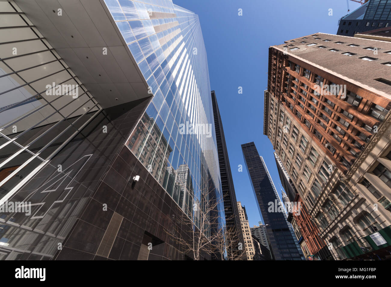 Four World Trade Center in lower Manhattan, New York, NY Stock Photo ...