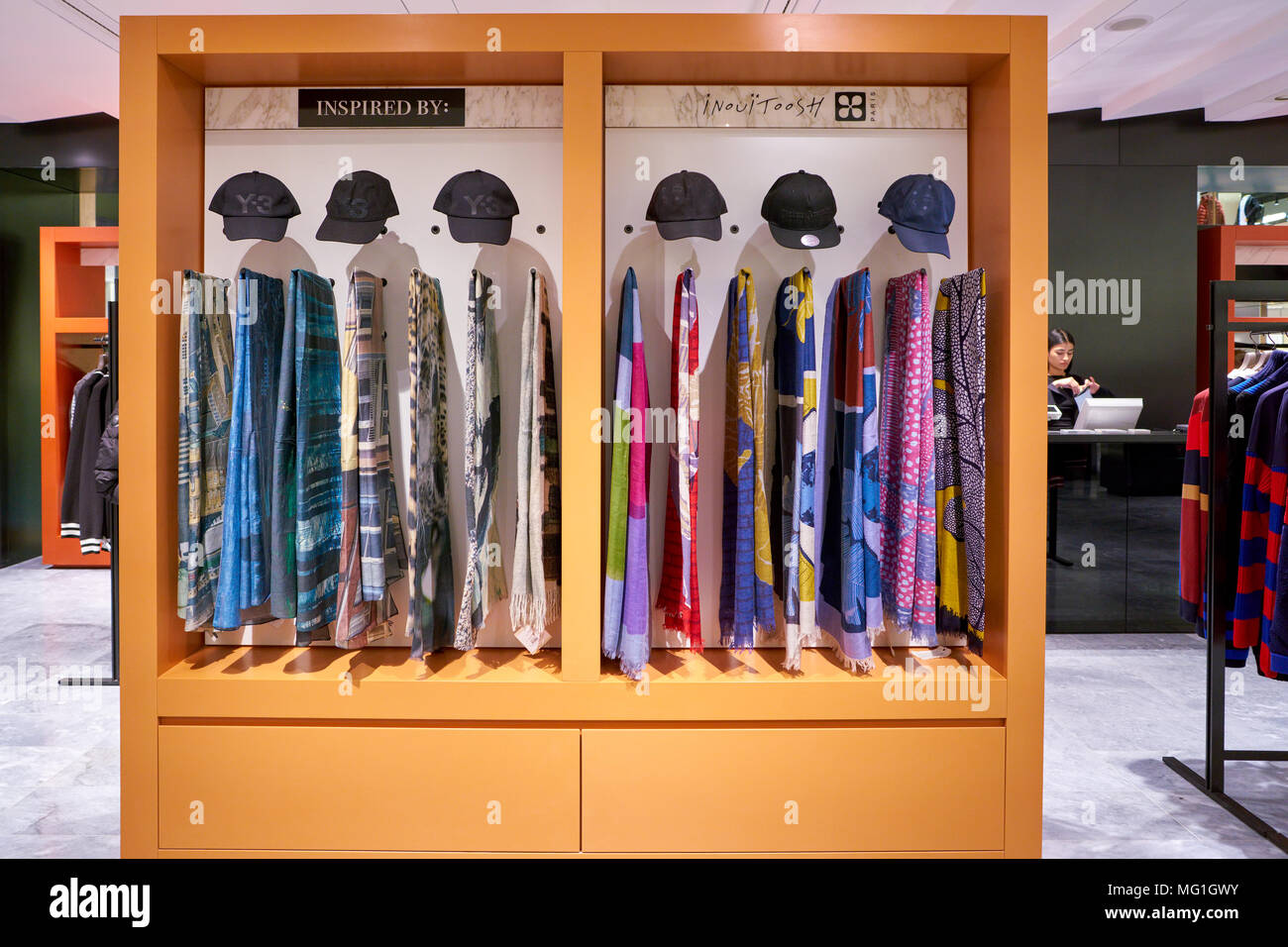 ROME, ITALY - CIRCA NOVEMBER, 2017: inside a second flagship store of ...