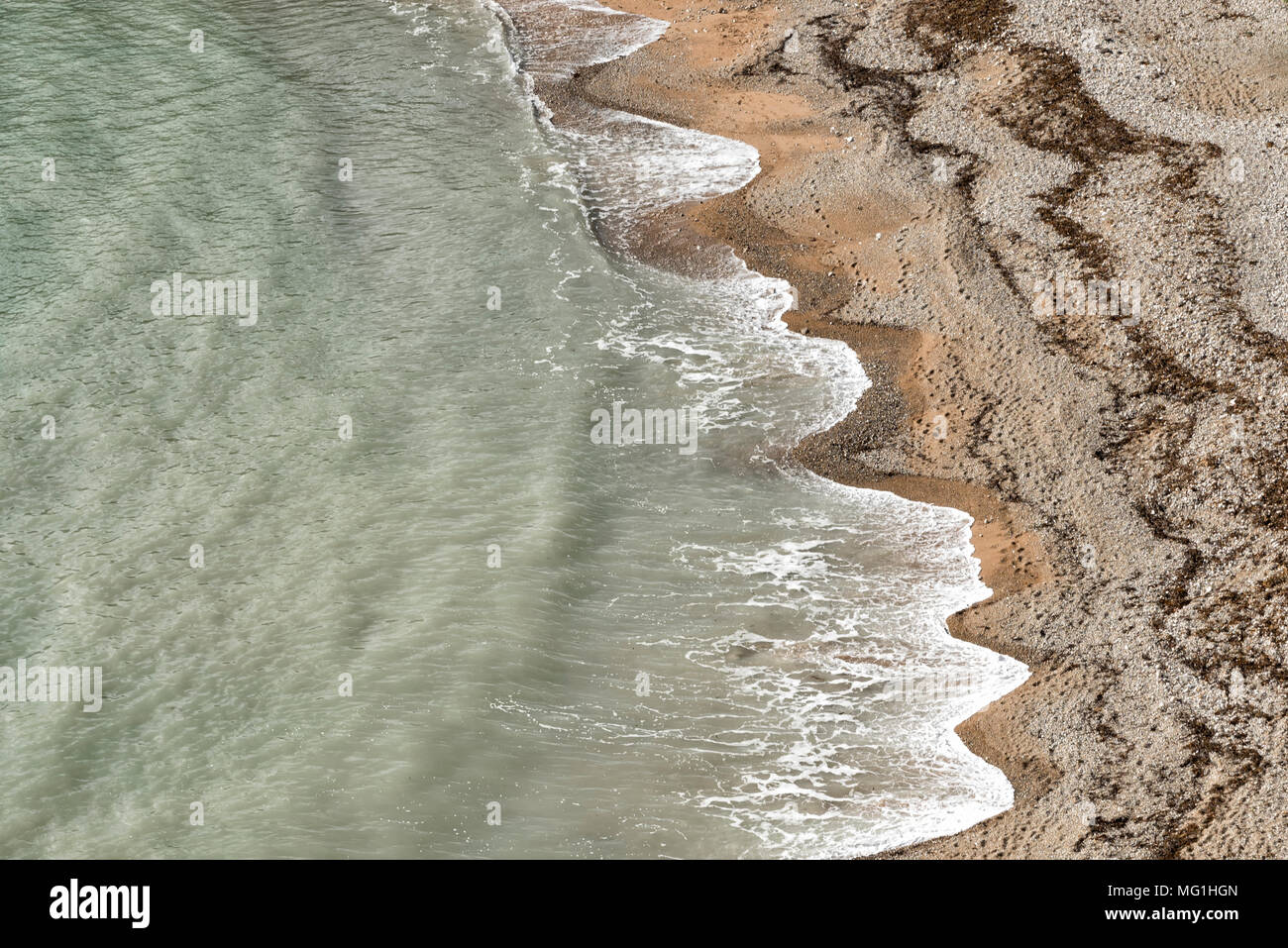 Aerial view of a beach Stock Photo - Alamy