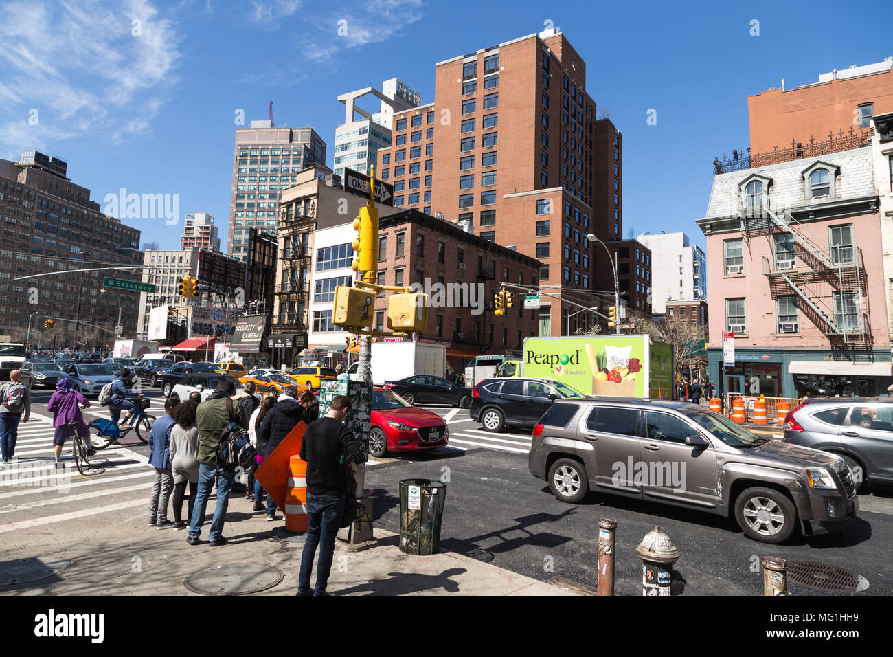 Intersection new york hi-res stock photography and images - Alamy