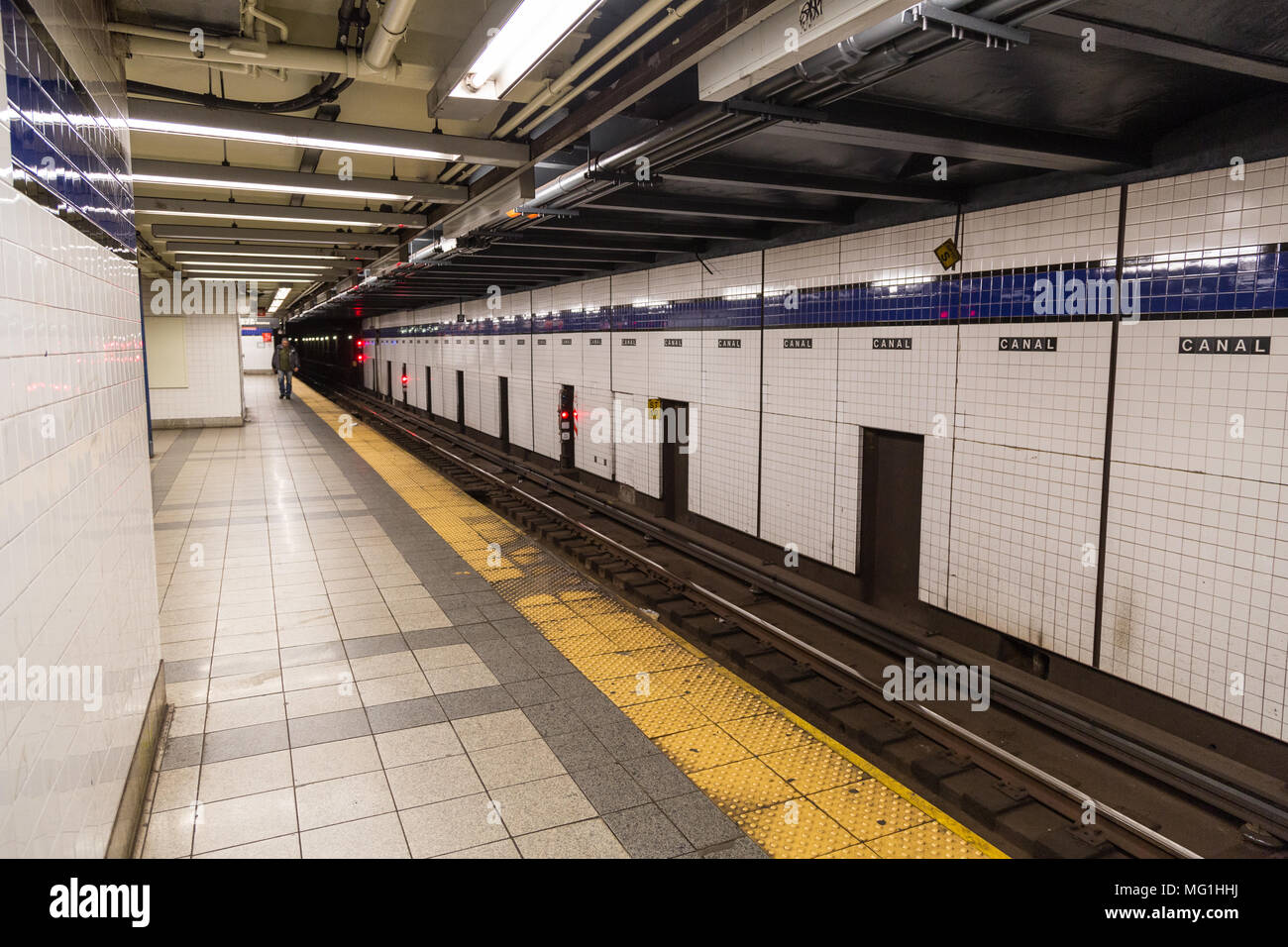 Canal Street Subway Station Nyc High Resolution Stock Photography and ...