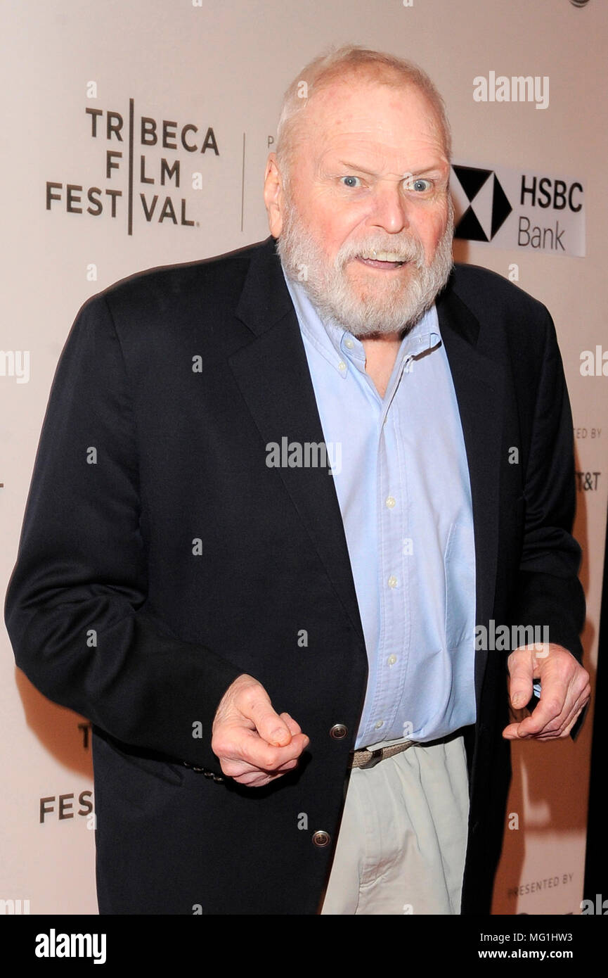 NEW YORK, NY - APRIL 21: Actor Brian Dennehy attend the premiere of ...