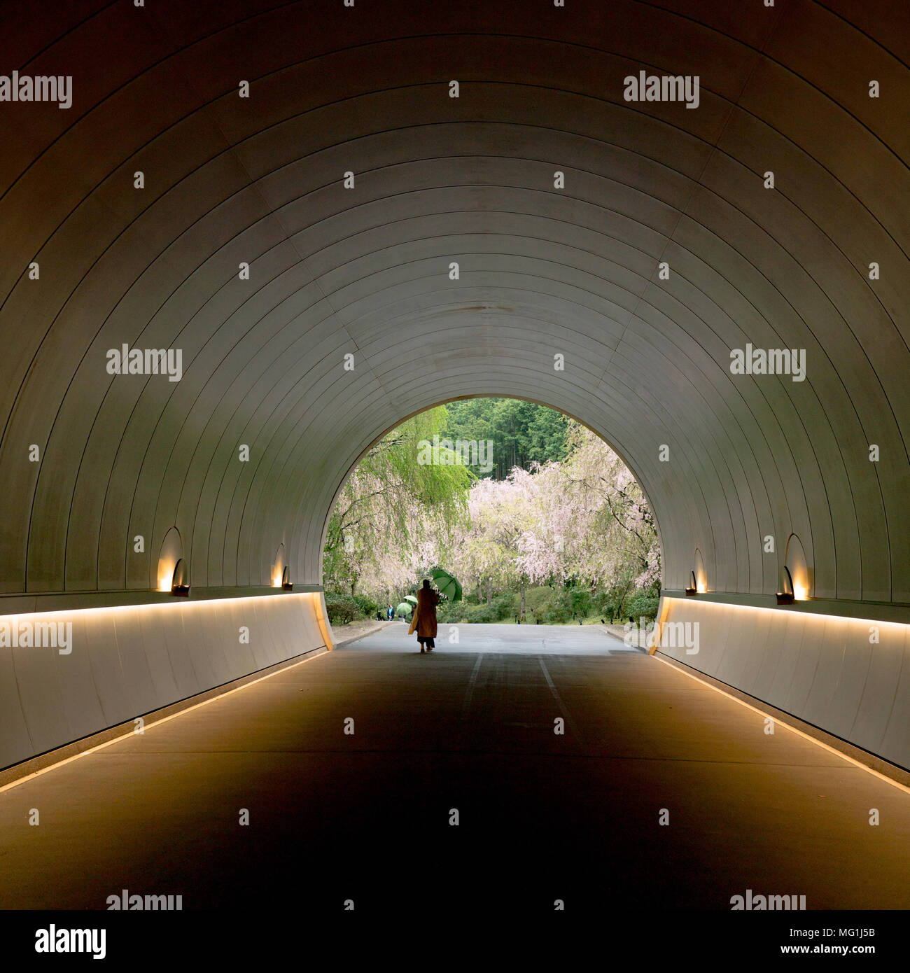 Located amid forrested hills of Shiga, Miho Museum, by the Chinese ...