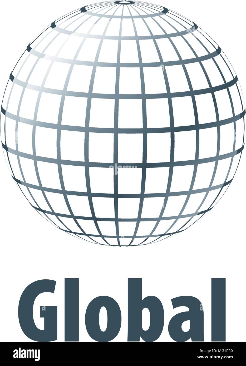 vector logo globe Stock Vector Image & Art - Alamy
