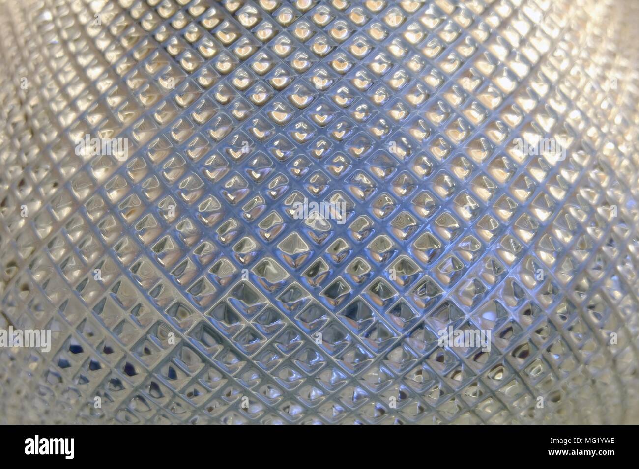Close up Crystal Glass Background Stock Photo - Alamy
