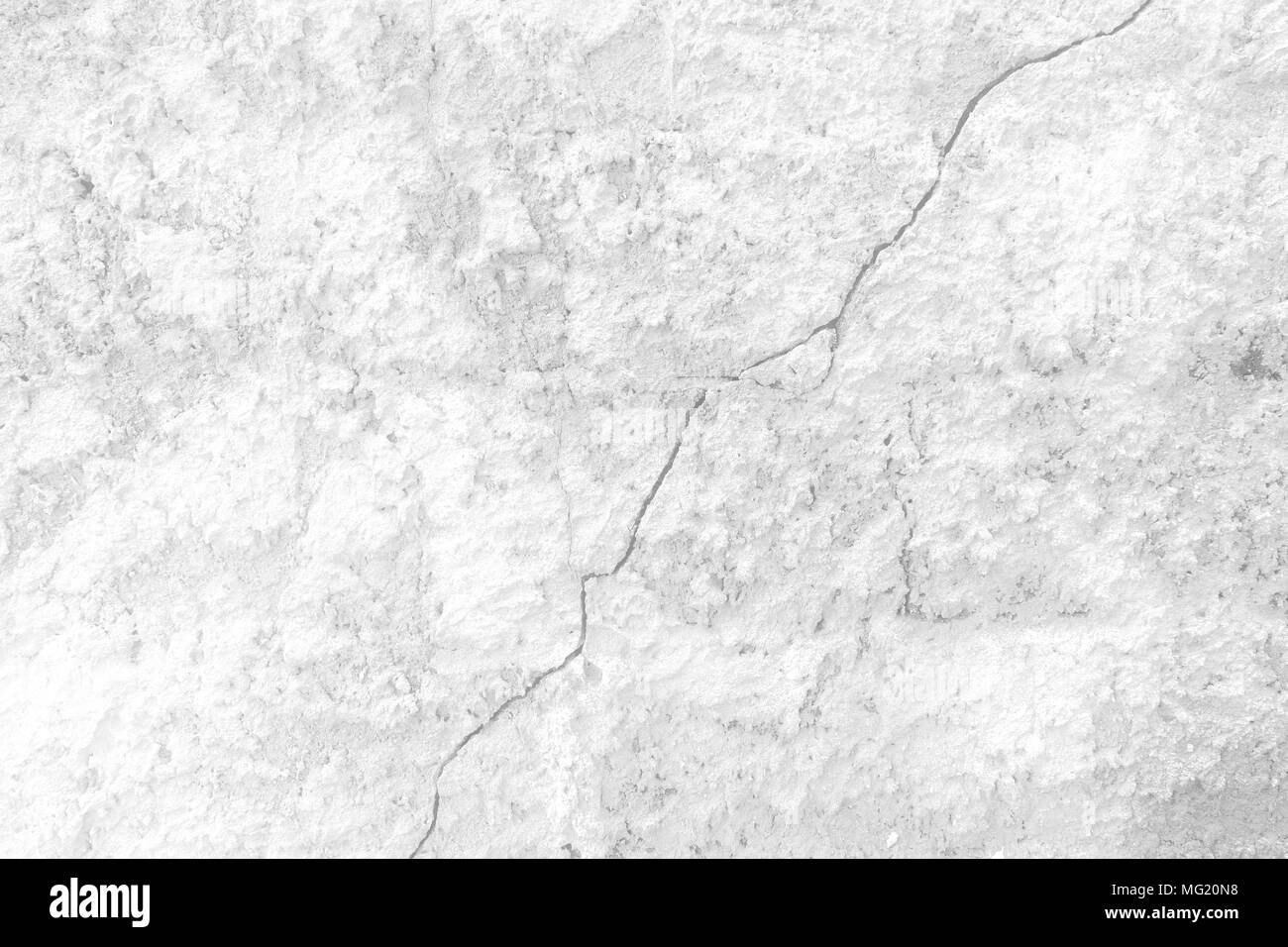 White Broken Concrete Wall Background Stock Photo - Alamy