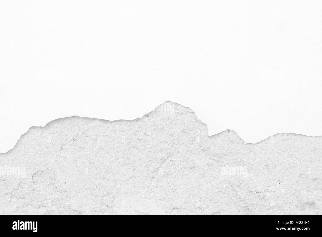 White Broken Concrete Wall Background Stock Photo - Alamy