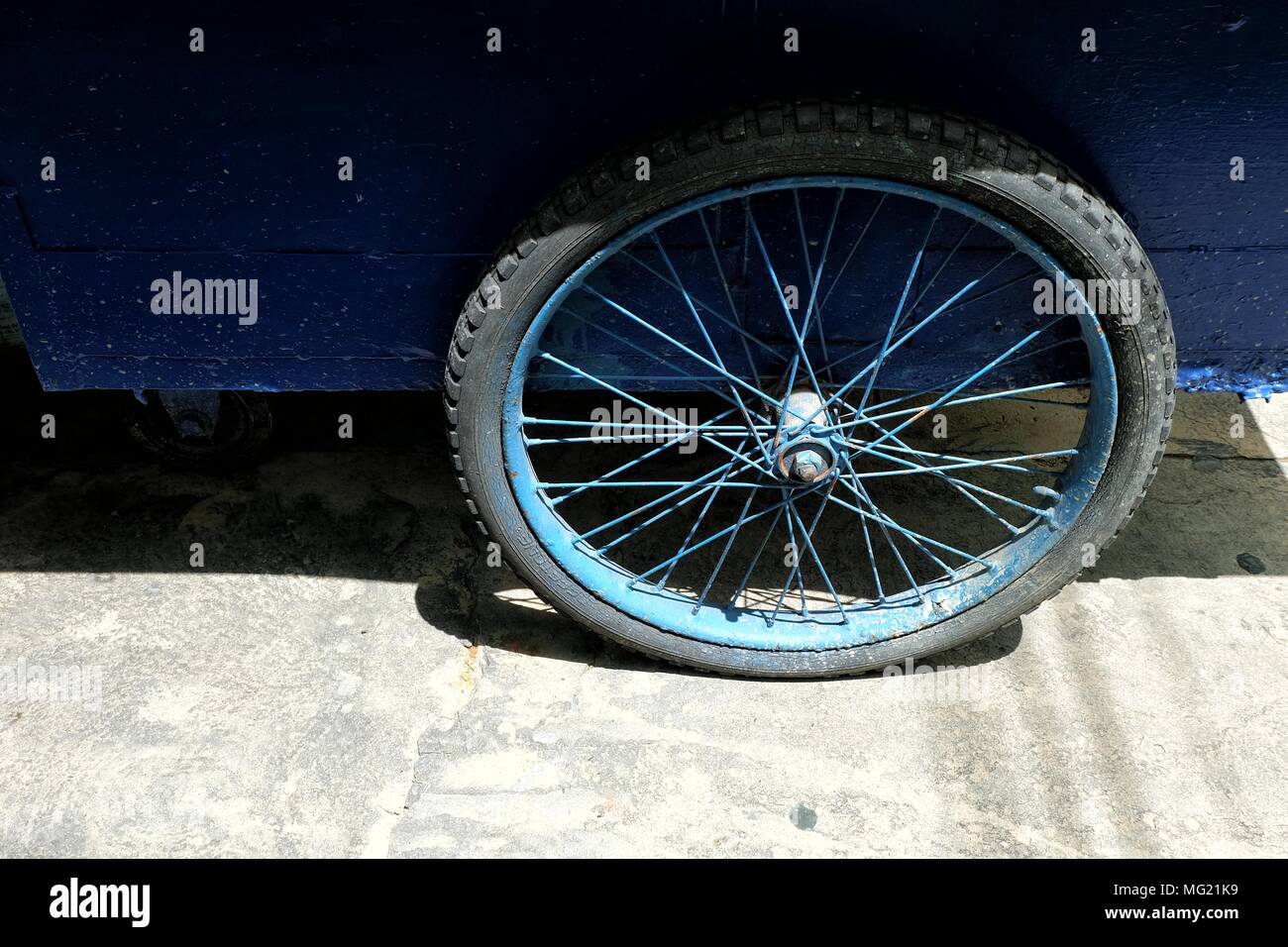 Close up Cart Wheel Stock Photo - Alamy