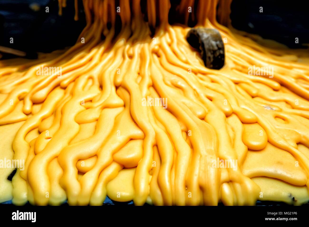 Candle melting melted wax hi-res stock photography and images - Alamy