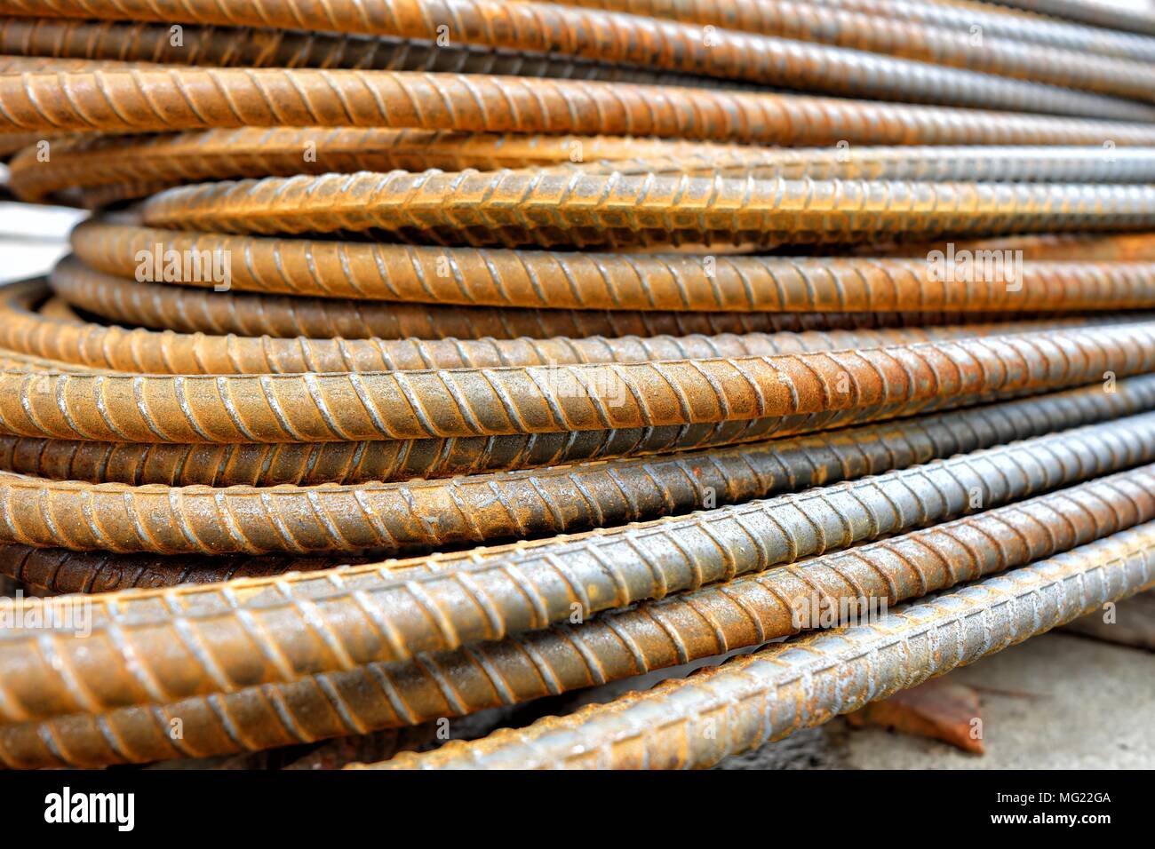Steel Bar Background Stock Photo - Alamy
