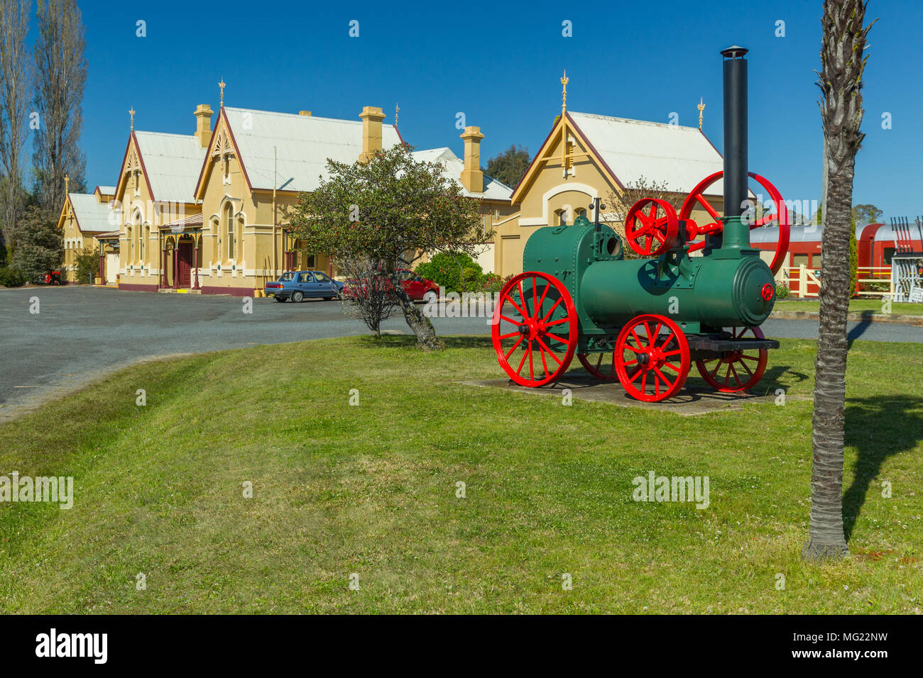 Detail from the historic Tenterfield Railway Museum in the New England ...