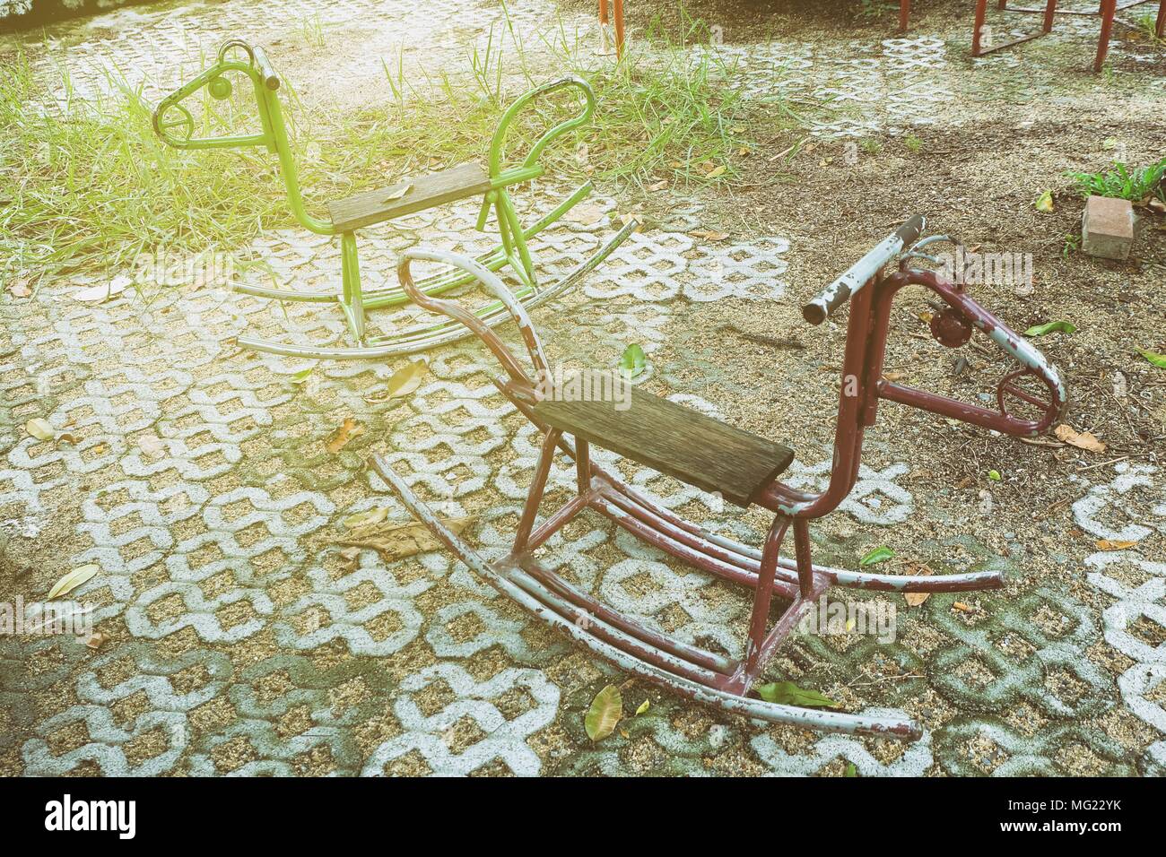 Rocking horse in house hi-res stock photography and images - Alamy