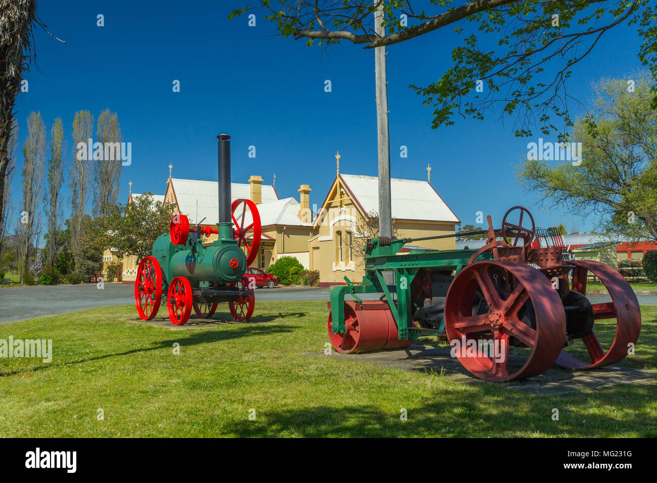 Detail from the historic Tenterfield Railway Museum in the New England ...