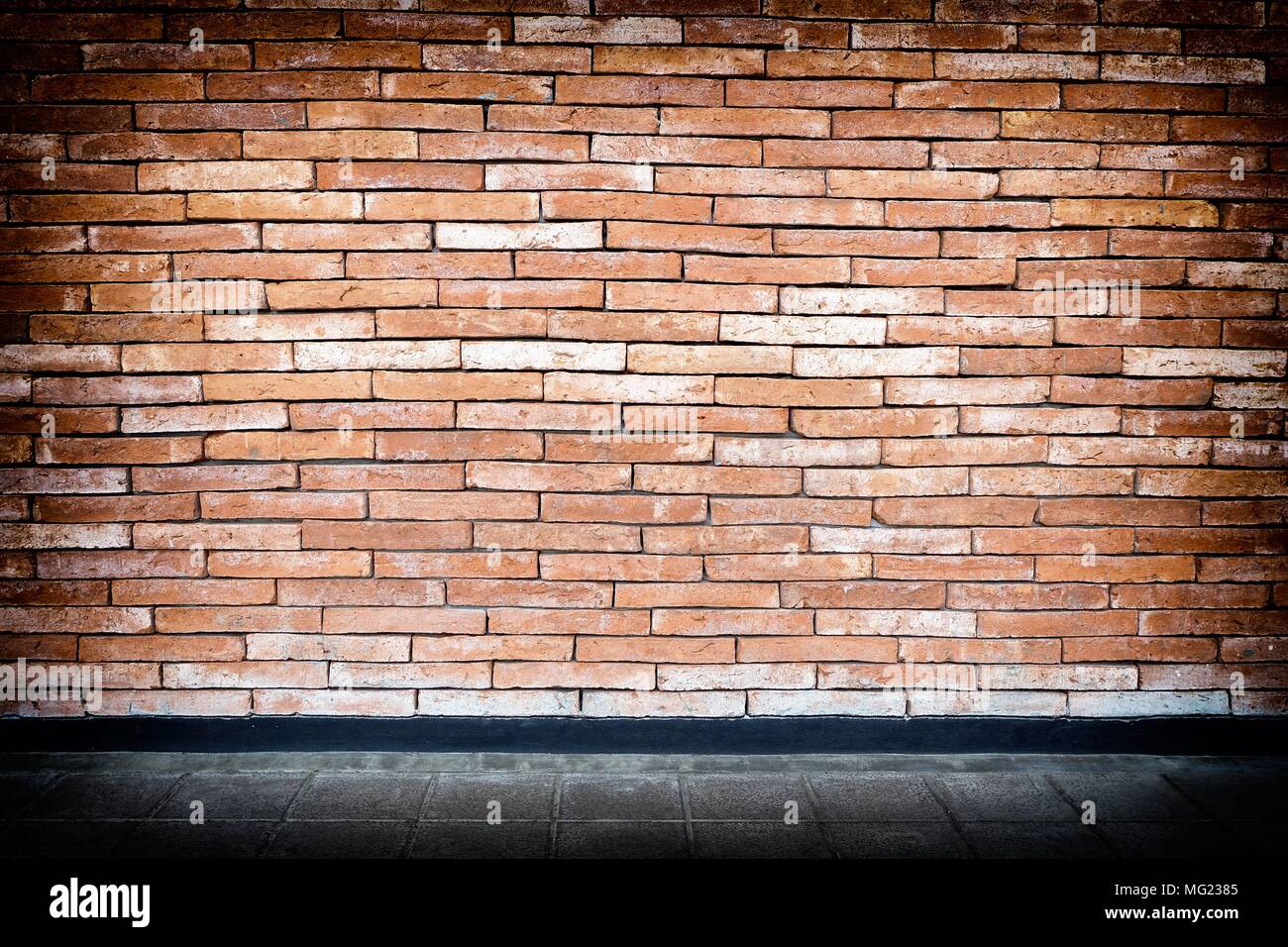 Abstract Brick Room Background Stock Photo - Alamy