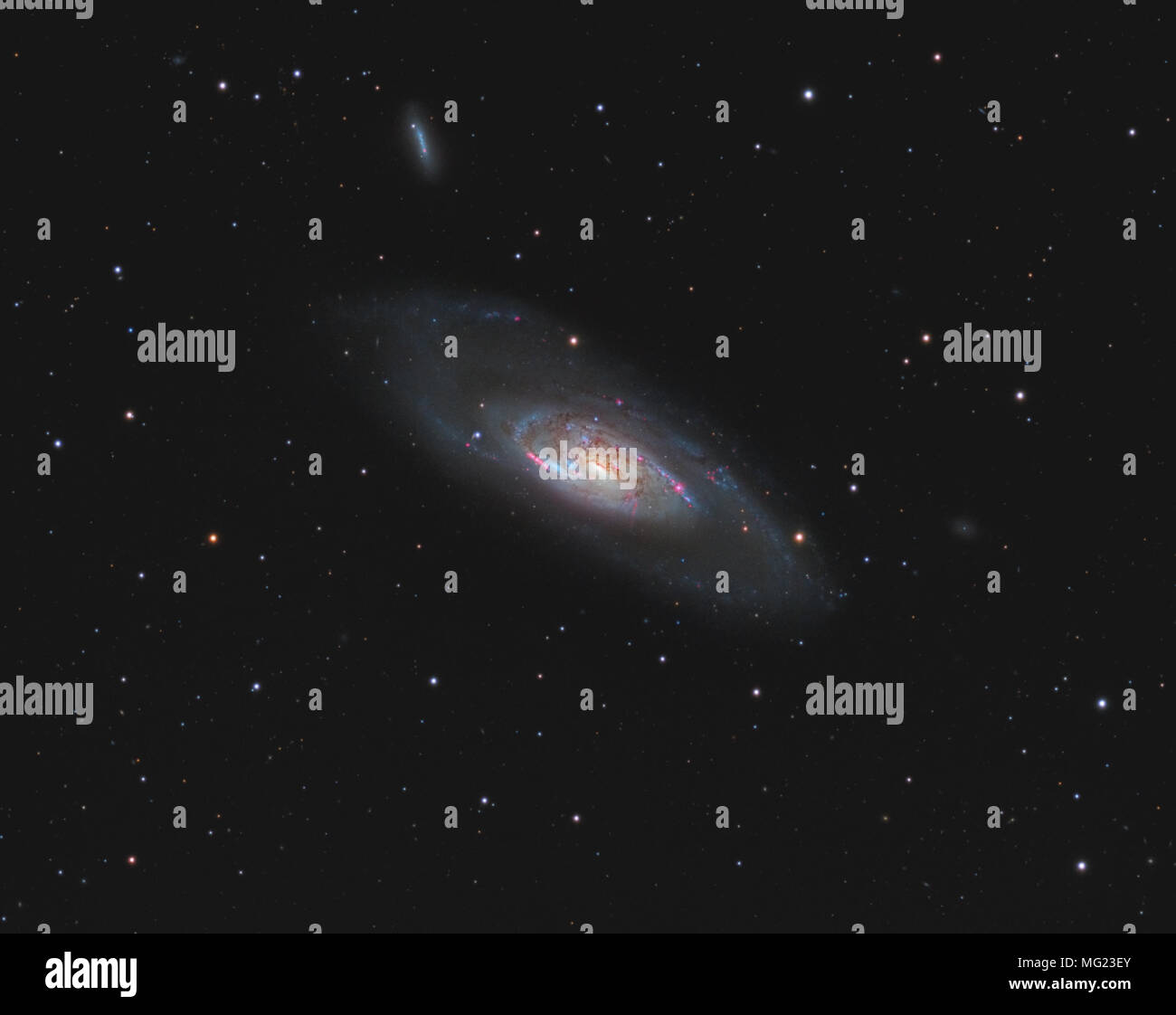 Messier 106 hi-res stock photography and images - Alamy