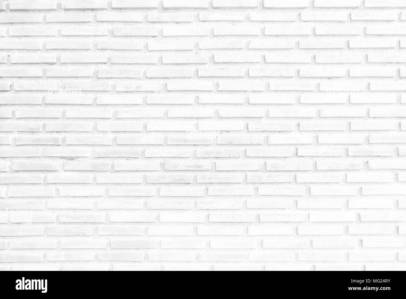 White Brick Wall Background Stock Photo - Alamy