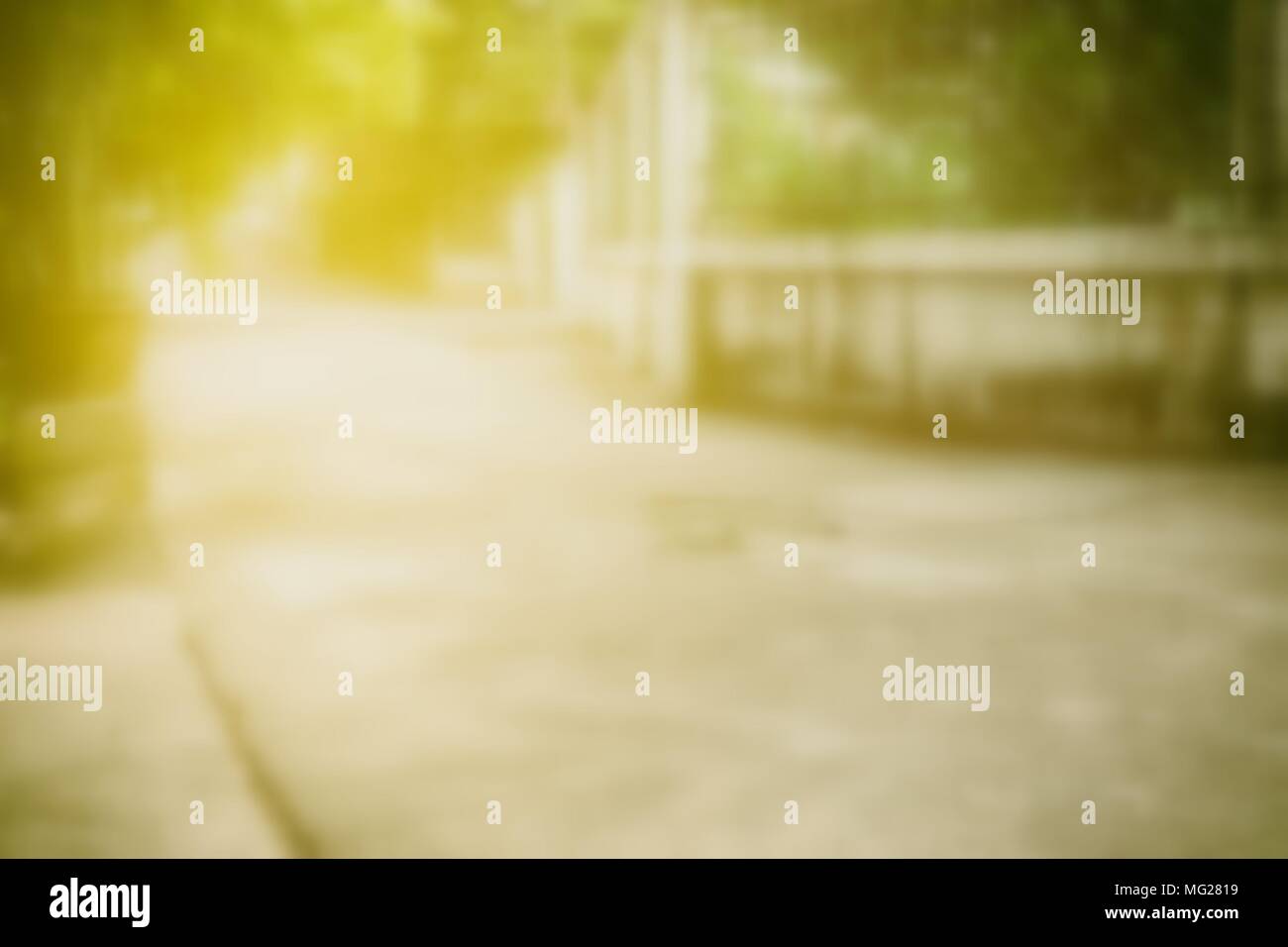 Blurred Sunlight in Public Park Background Stock Photo - Alamy