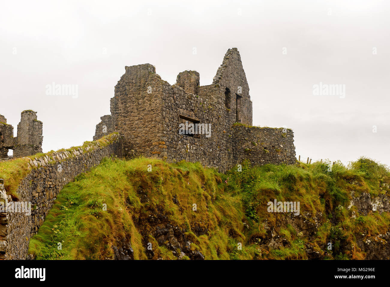 Dunluce Castle, a medieval castle in Northern Ireland Stock Photo - Alamy