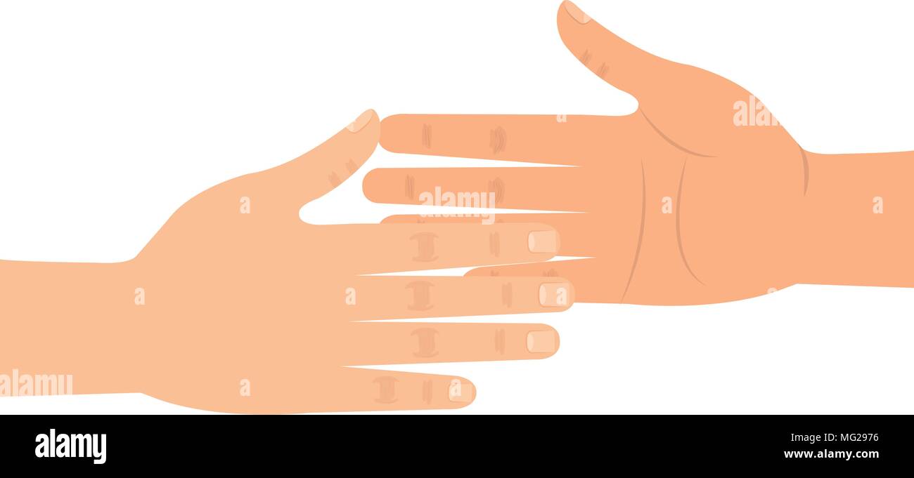 hands human touching icon vector illustration design Stock Vector Image ...