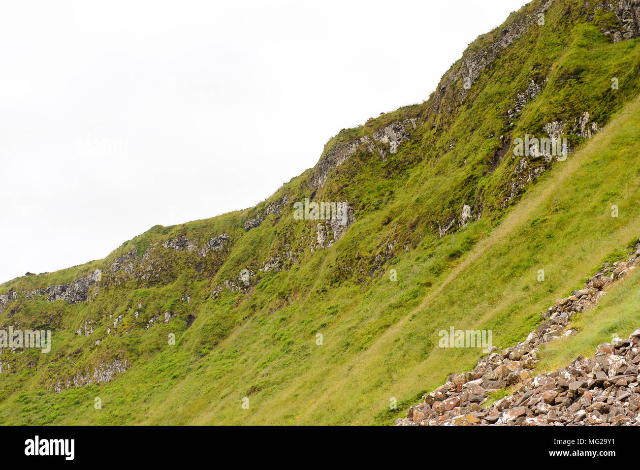 Giant's Causeway and Causeway Coast, the result of an ancient volcanic ...