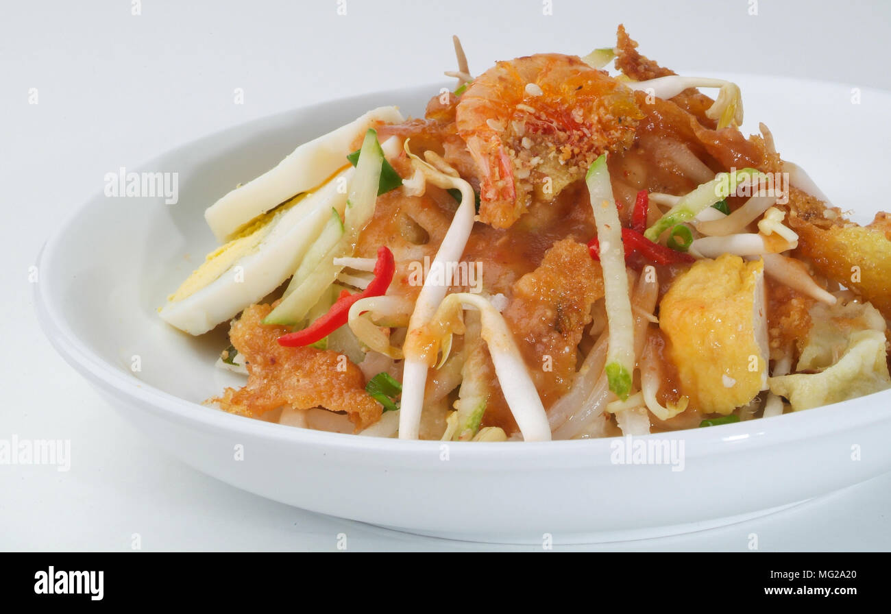 Rojak, Asian salad rojak on the background Stock Photo - Alamy