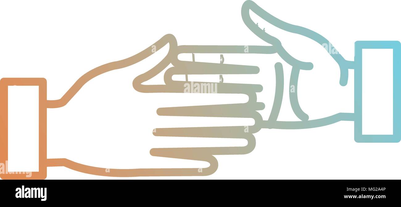 hands human touching icon Stock Vector Image & Art - Alamy