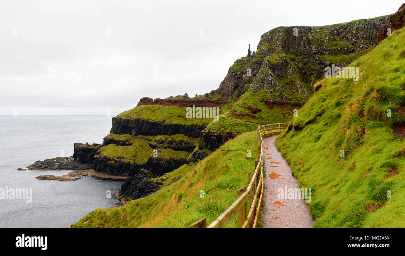 Nature of the Giant's Causeway and Causeway Coast, the result of an ...