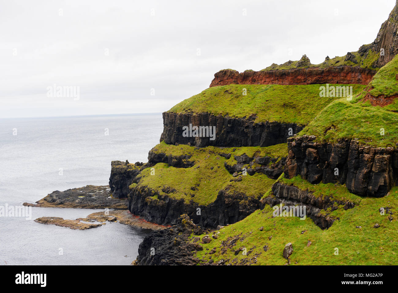 Nature of the Giant's Causeway and Causeway Coast, the result of an ...