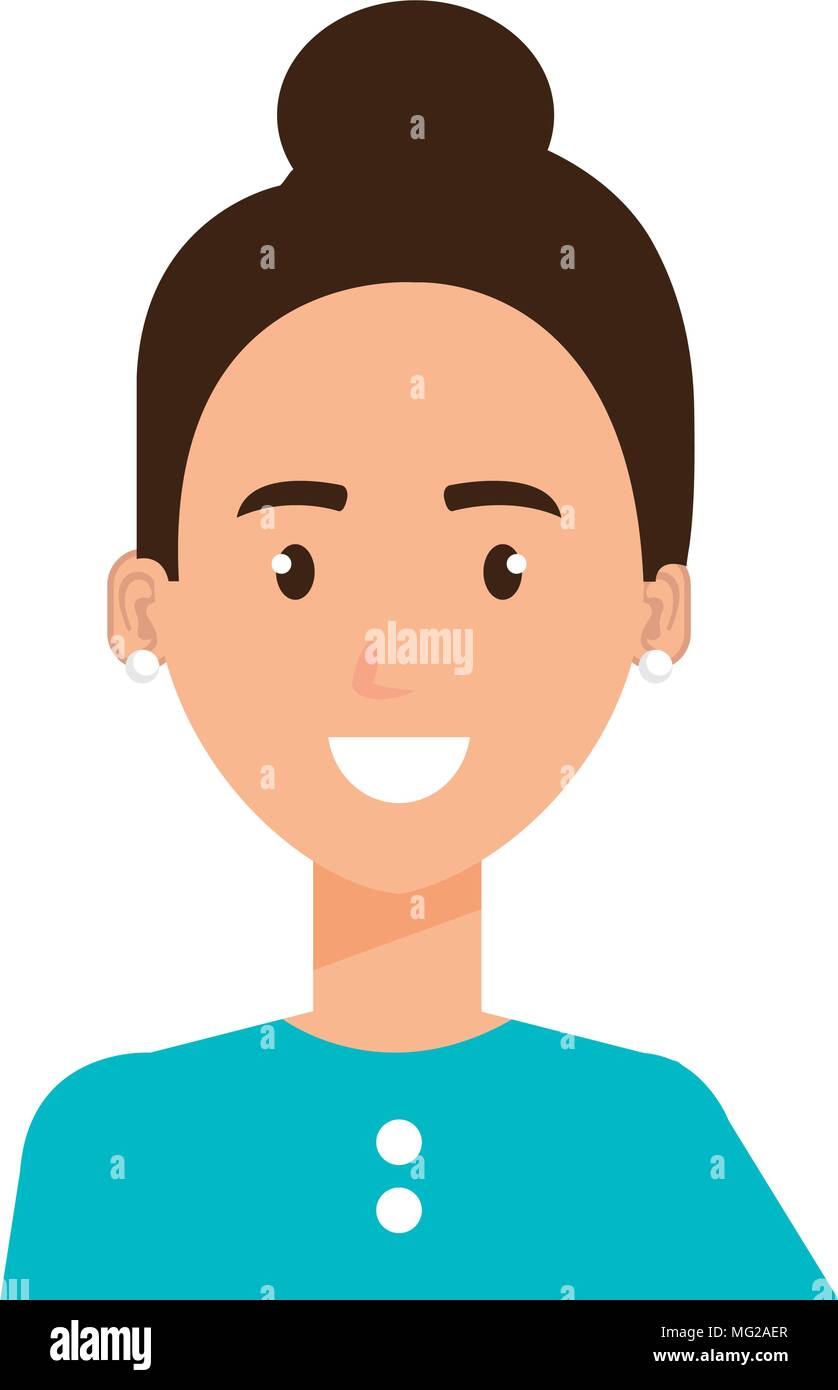 beautiful woman avatar character Stock Vector Image & Art - Alamy