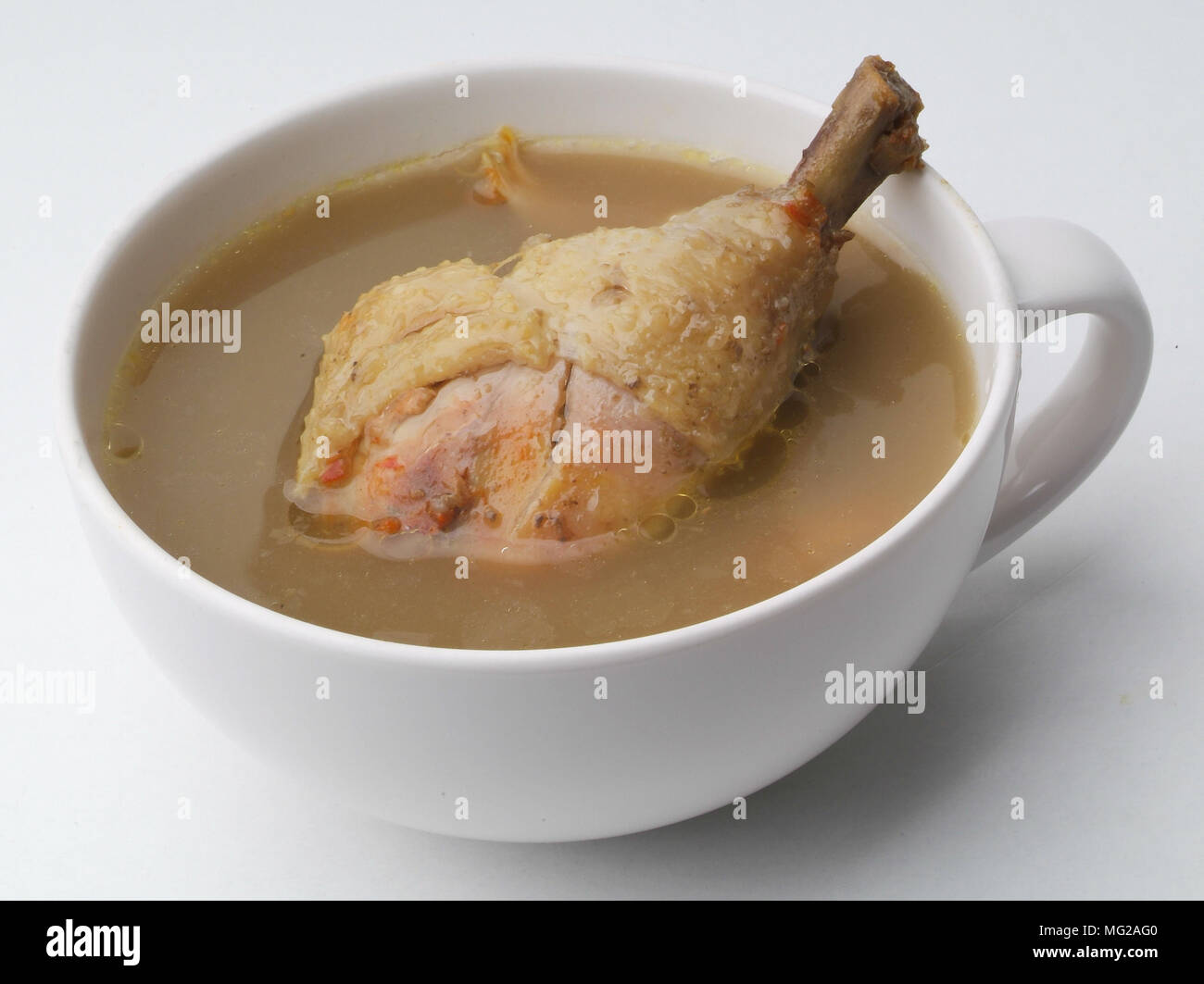 chicken soup, chicken soup on the background Stock Photo - Alamy