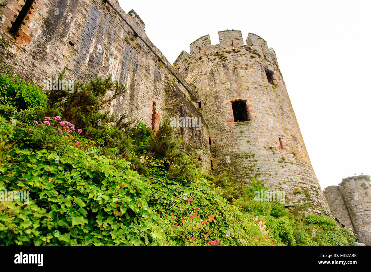 Conway Castle is a medieval fortification in Conwy, Wales, UNESCO World ...
