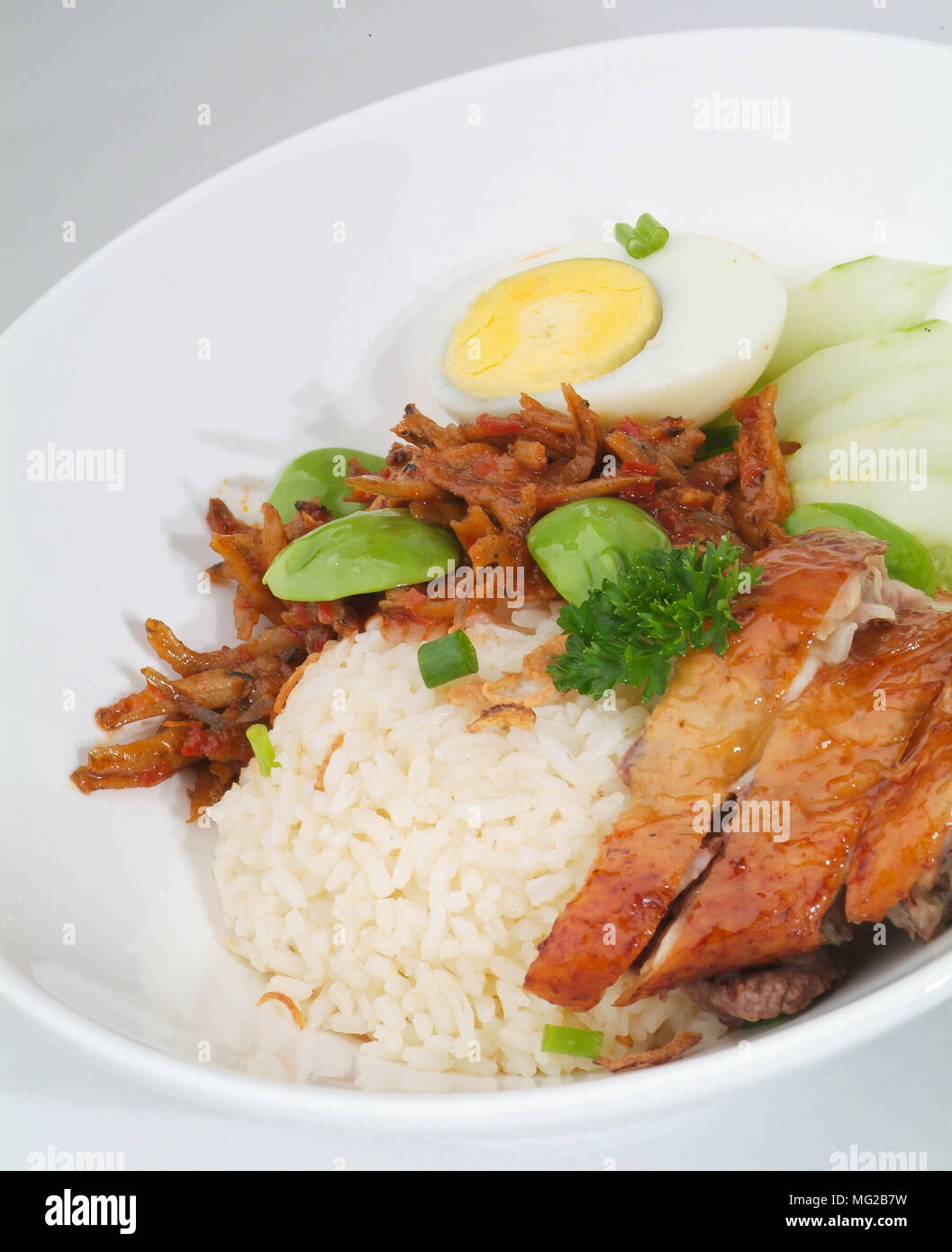 asia food and rice malaysia Stock Photo - Alamy