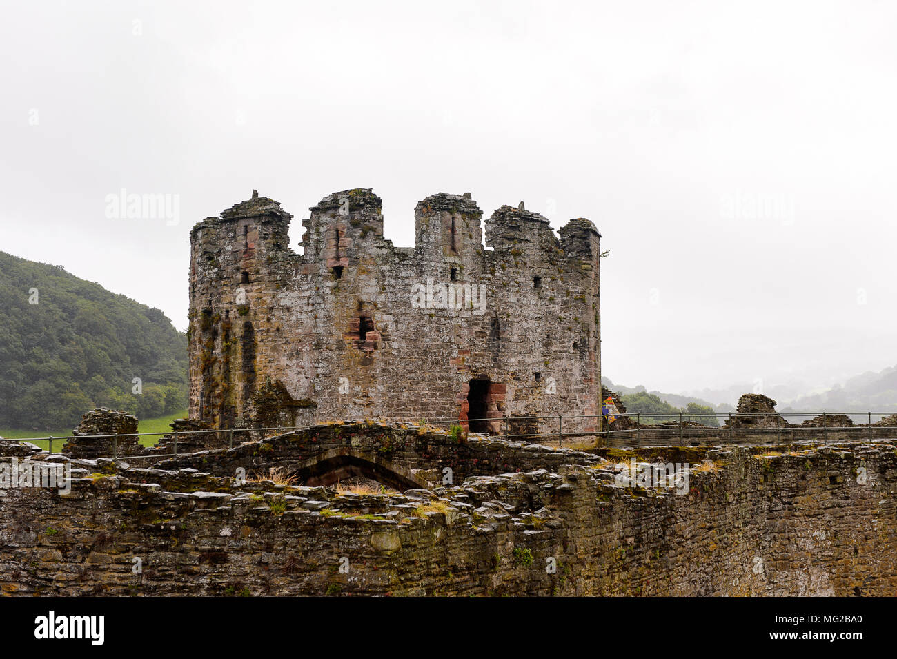 Tower of the Conway Castle is a medieval fortification in Conwy, Wales ...