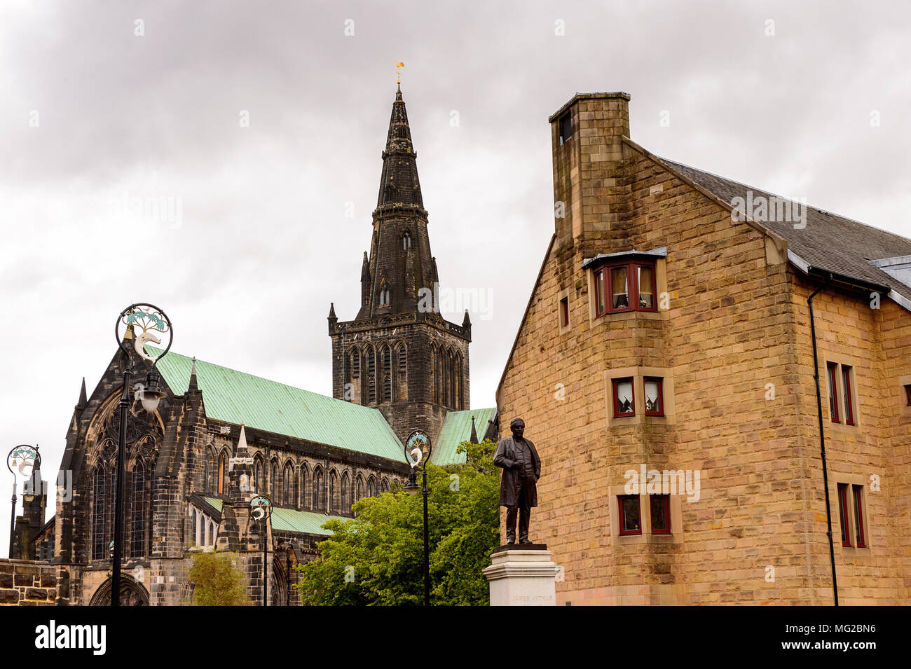 Gothic architecture of Glasgow, Scotland Stock Photo - Alamy