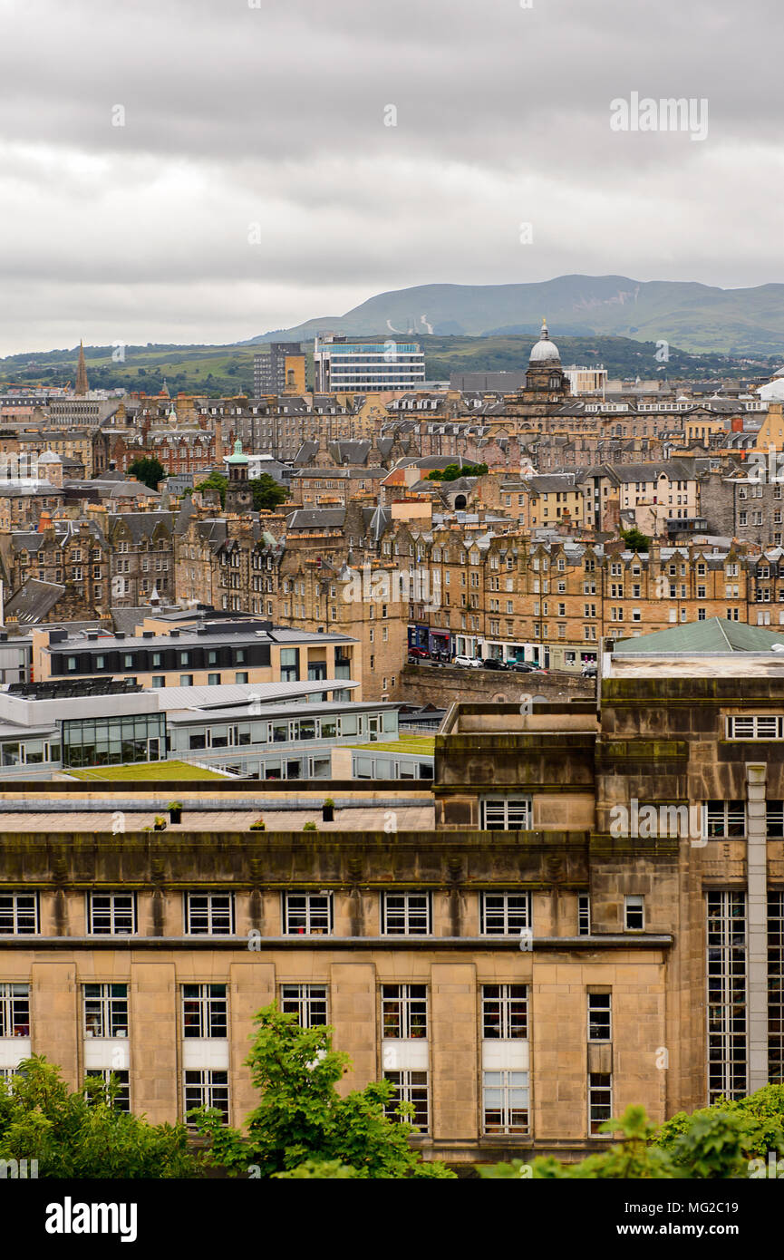 Aerial view edinburgh new town hi-res stock photography and images - Alamy