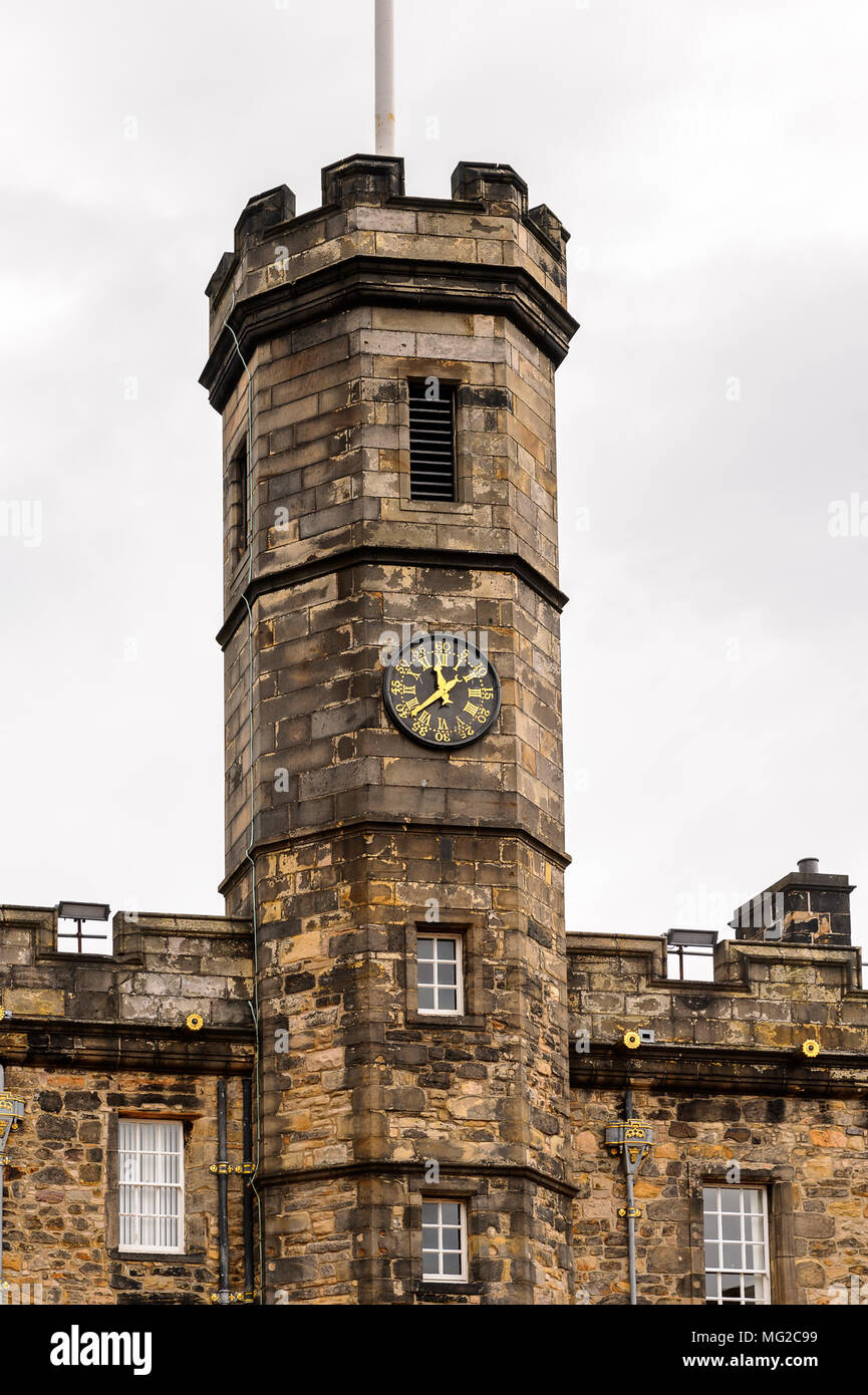 The Royal Palace in Crown Square, Edinburgh Castle, Scotland Stock ...