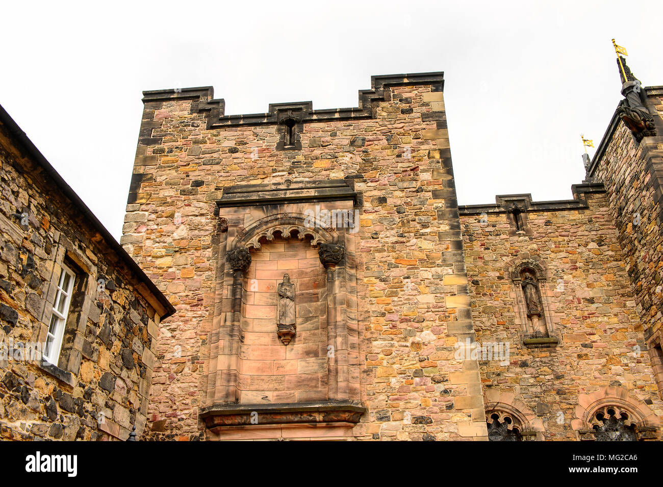 The Royal Palace in Crown Square, Edinburgh Castle, Scotland Stock ...