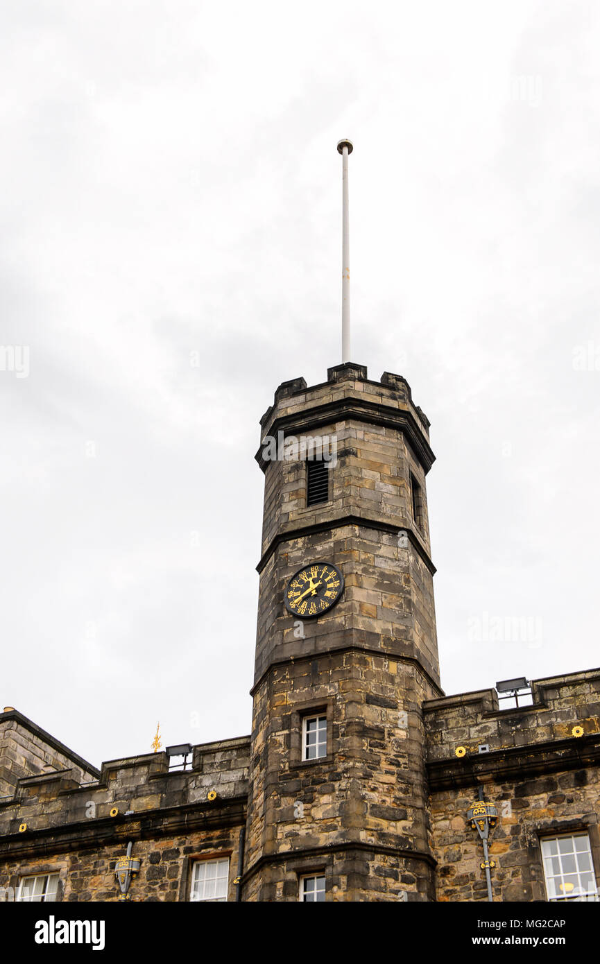 The Royal Palace in Crown Square, Edinburgh Castle, Scotland Stock ...