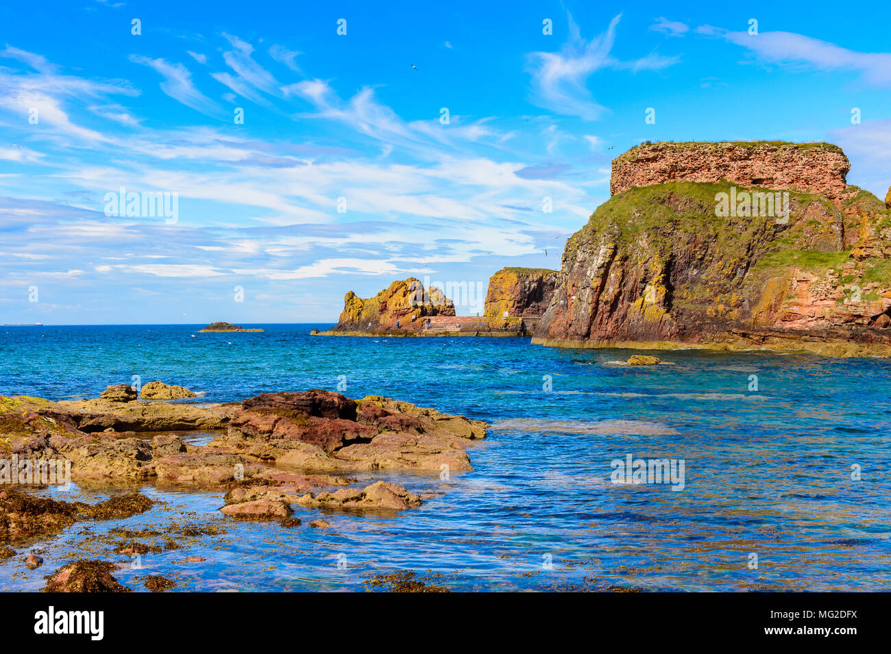 Beautiful view of the North Sea Stock Photo - Alamy
