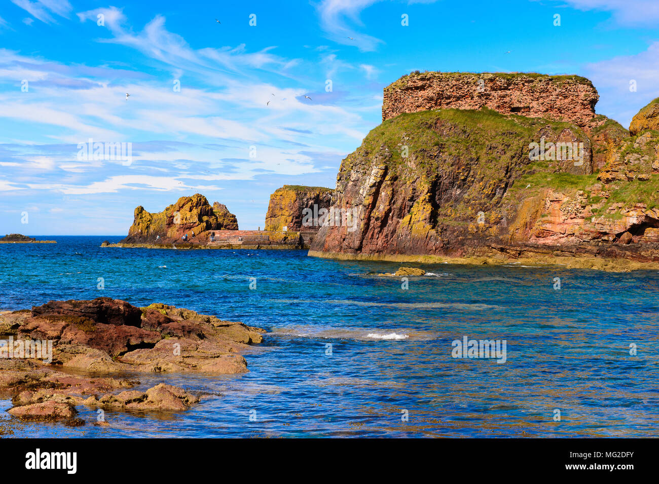 Beautiful view of the North Sea Stock Photo - Alamy