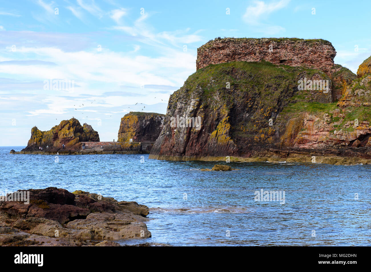 Beautiful view of the North Sea Stock Photo - Alamy