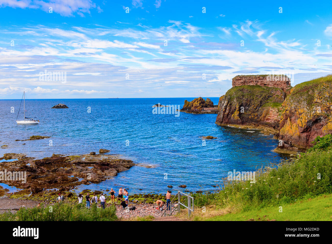 Beautiful view of the North Sea Stock Photo - Alamy