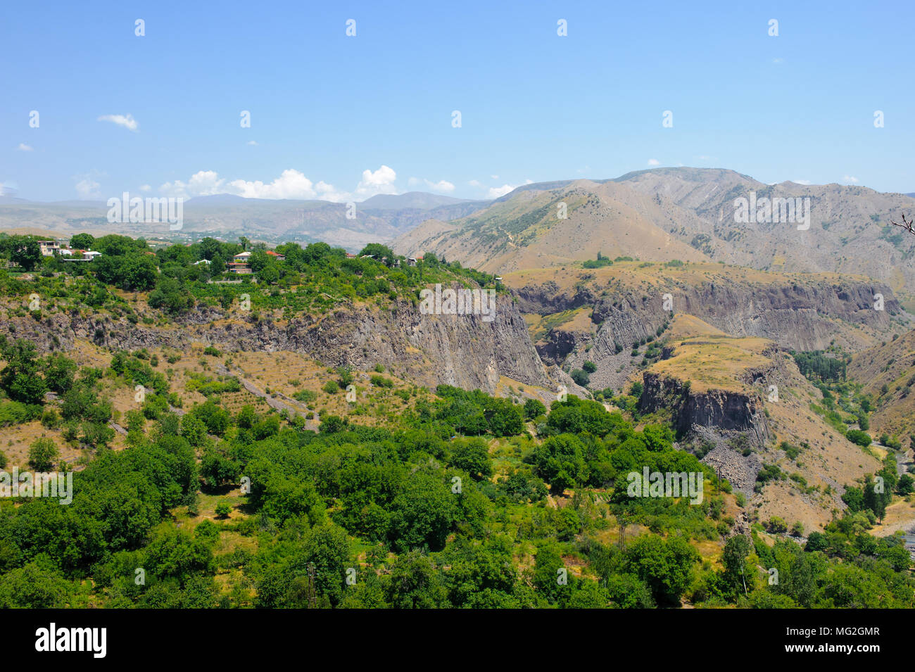Beautiful nature and hills in Armenia Stock Photo - Alamy
