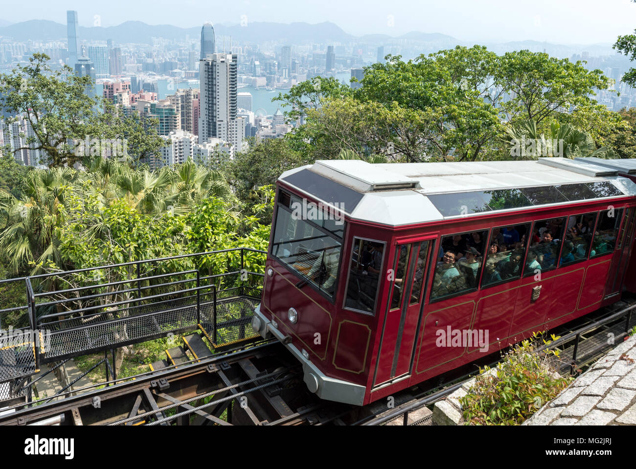 Hong Kong Funicular Railway High Resolution Stock Photography and ...
