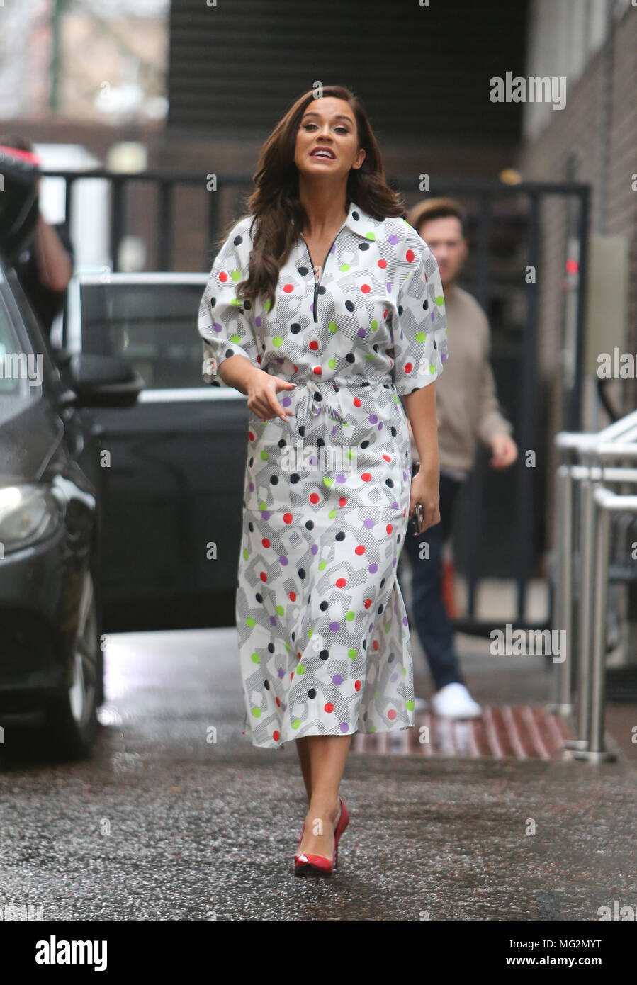 Vicky Pattison outside ITV Studios Featuring: Vicky Pattison Where ...