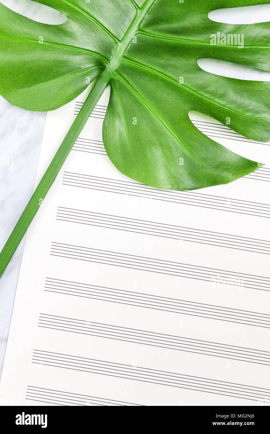 Abstract music background notes tropical hi-res stock photography and ...