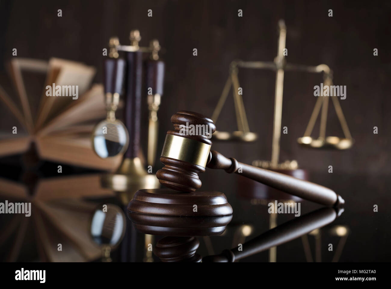 The law concept background Stock Photo - Alamy